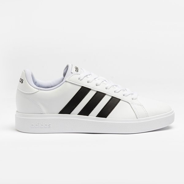 Tênis Casual Masculino Adidas Iq7281 Grand Court Branco/preto
